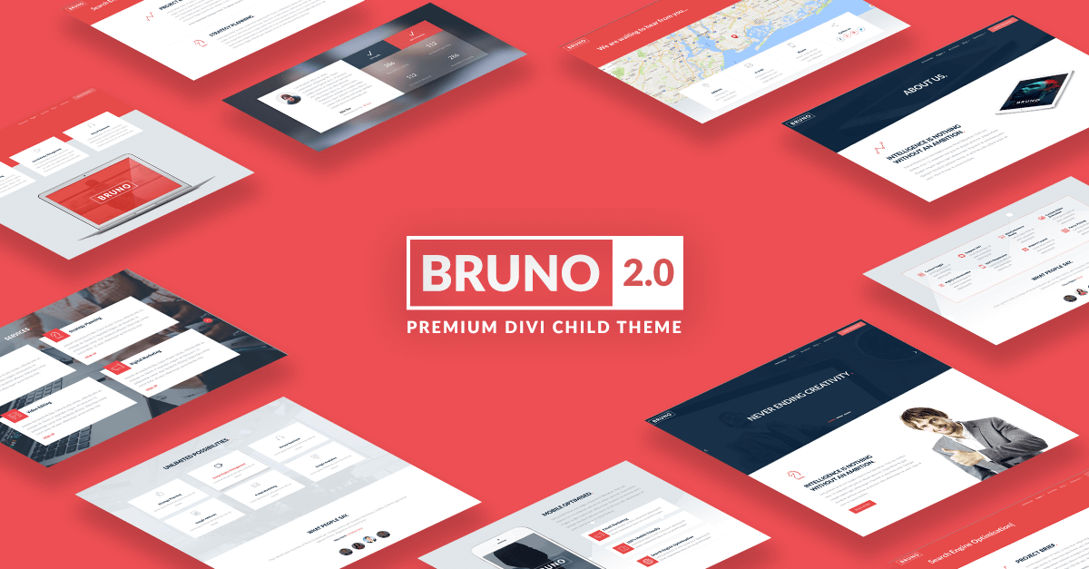 Bruno | Premium Divi Child Theme | B3 Multimedia Solutions