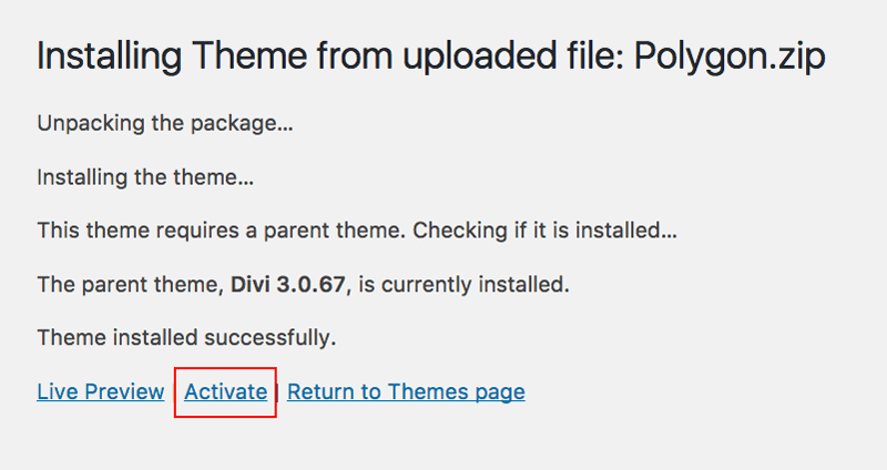 polygon-theme-activate | B3 Multimedia Solutions