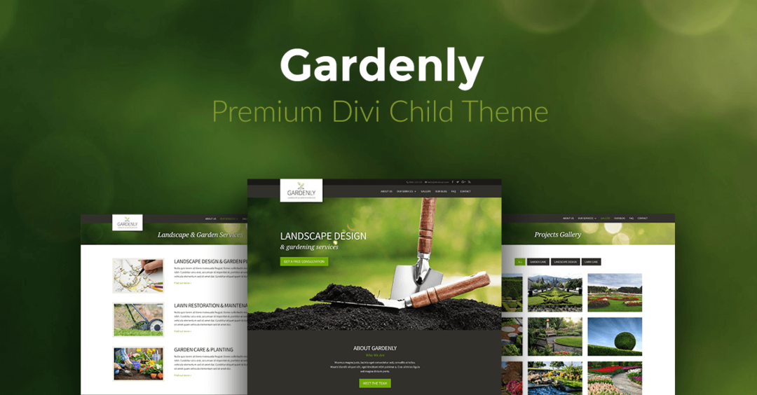 8 Stunning Garden Divi Themes and Layouts | B3 Multimedia Solutions