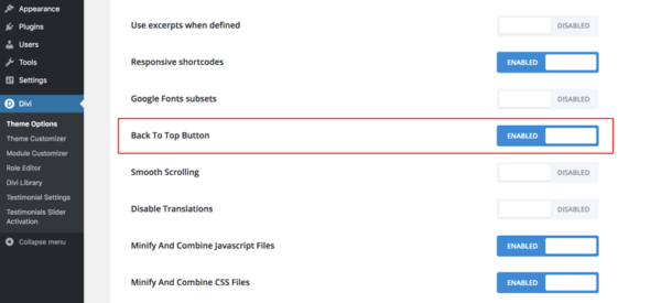 How to Customize the Back to Top Button in Divi | B3 Multimedia Solutions