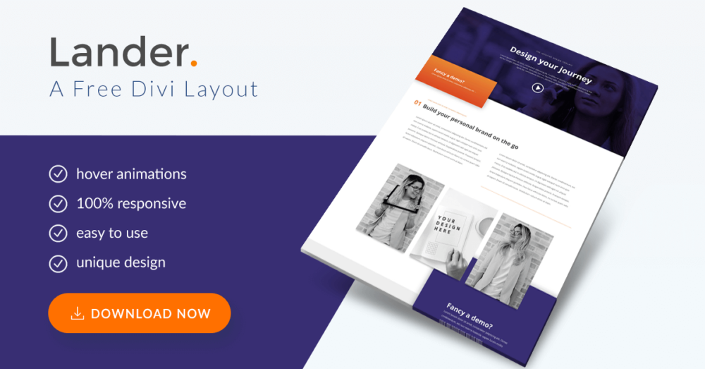 25+ Amazing FREE Divi Layouts You Can Download Now | B3 Multimedia ...