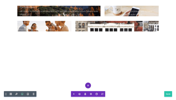 Create Interactive Portfolio Section Using Blurb Modules in Divi | B3 ...