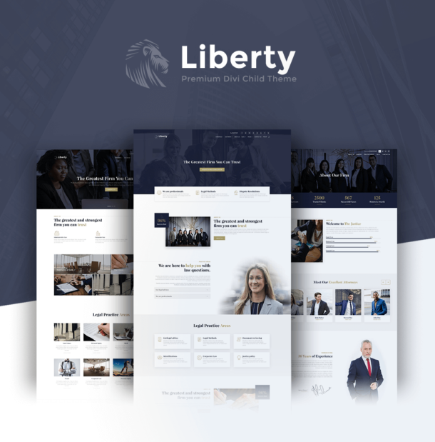Liberty | Law Firm and Legal Services Divi Theme | B3 Multimedia Solutions