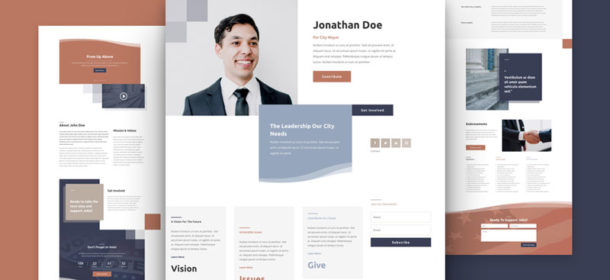 25+ Amazing FREE Divi Layouts You Can Download Now | B3 Multimedia ...