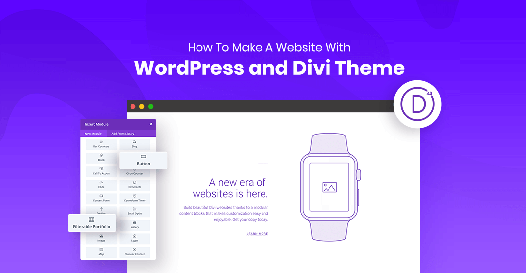 How To Build Your Website With The Divi Theme | B3 Multimedia Solutions