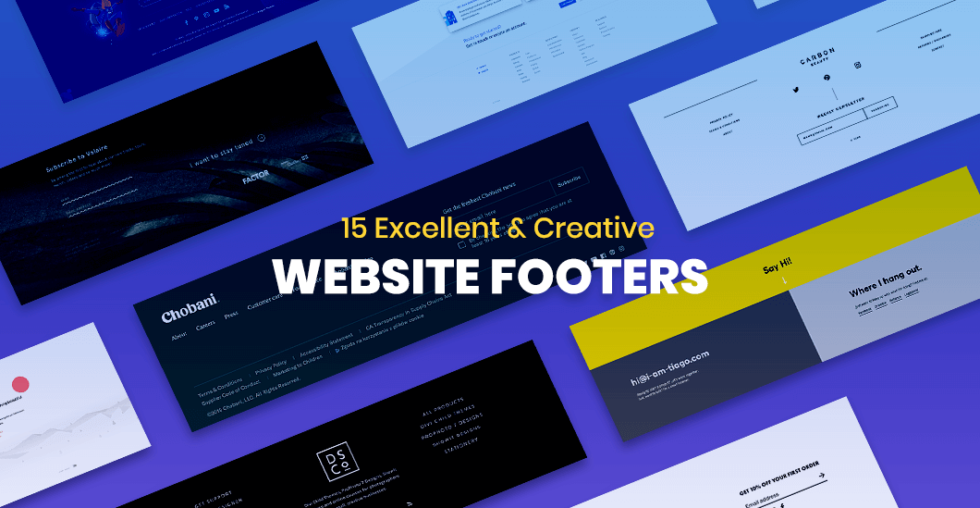 15 Best Examples Of Website Footer Design | B3 Multimedia Solutions 15 Best Examples Of Website Footer Design | B3 Multimedia Solutions