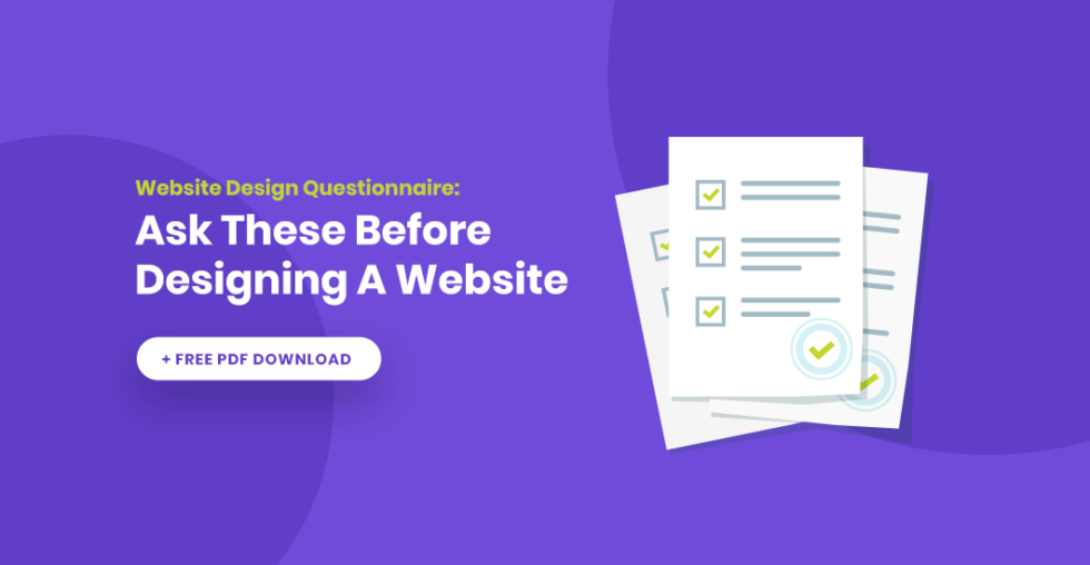 Website Design Questionnaire | B3 Multimedia Solutions