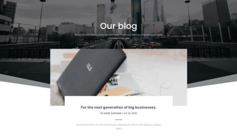 10 Best FREE Blog Templates for Divi Theme