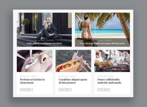 10 Best FREE Blog Templates for Divi Theme