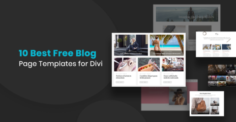 10 Best FREE Blog Templates for Divi Theme
