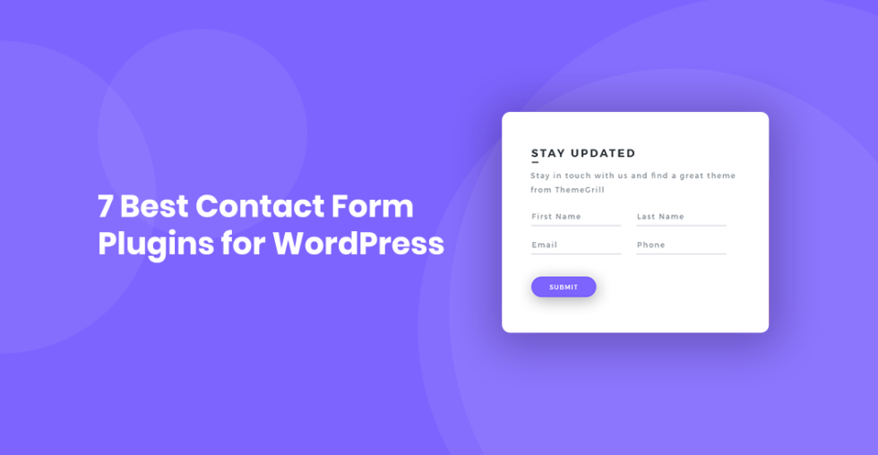 7 Best WordPress Contact Form Plugins for 2021 | B3 Multimedia Solutions